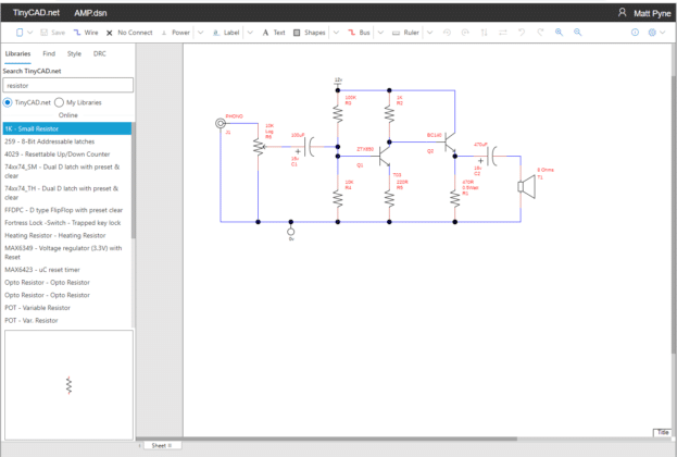 How TinyCAD Helps You Draw Circuits