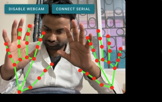 AI-Based Hand Tracking for Robotic Arm Control