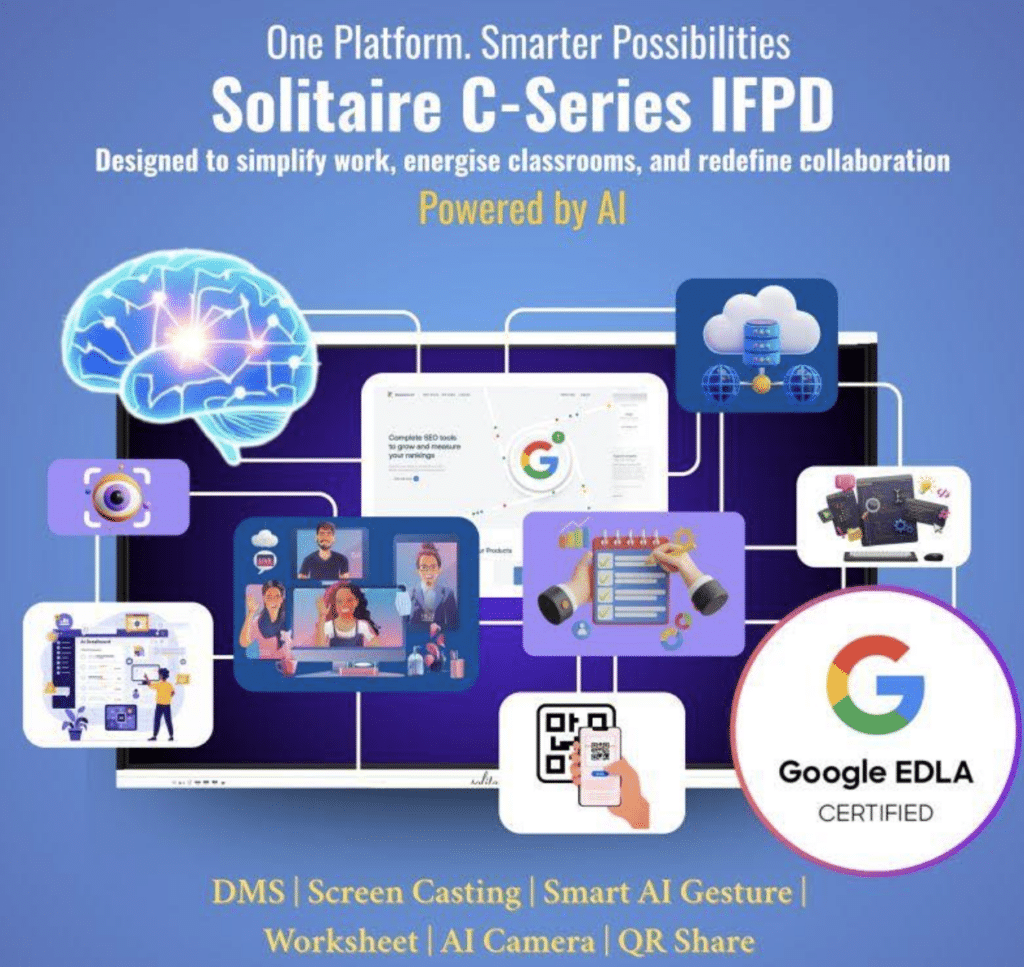 Solitaire Launched Digital Teaching Panels With AI Features ...