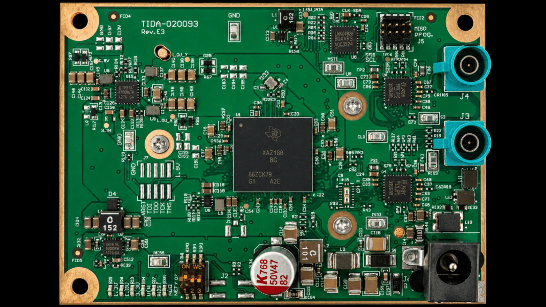 Single Chip Streaming 77GHz Automotive Radar Reference Design ...