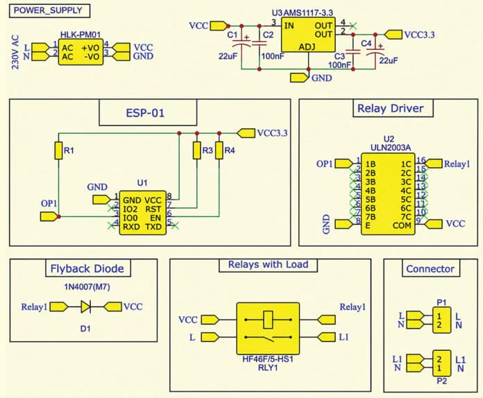 IoT Relay To Control Appliances Through The Internet Using Smartphone ...