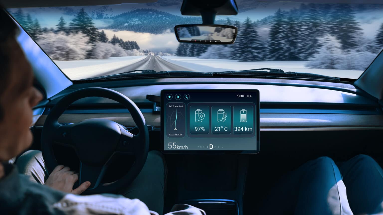 Battery Monitor with Built-In Health Tracking for EVs - Electronics For You