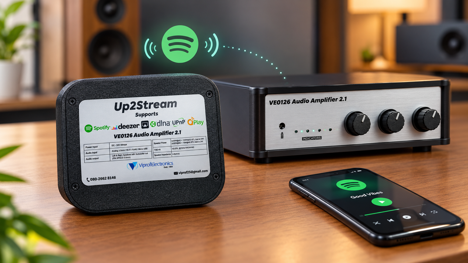 Indigenous Interface Brings Spotify to Legacy Amplifiers